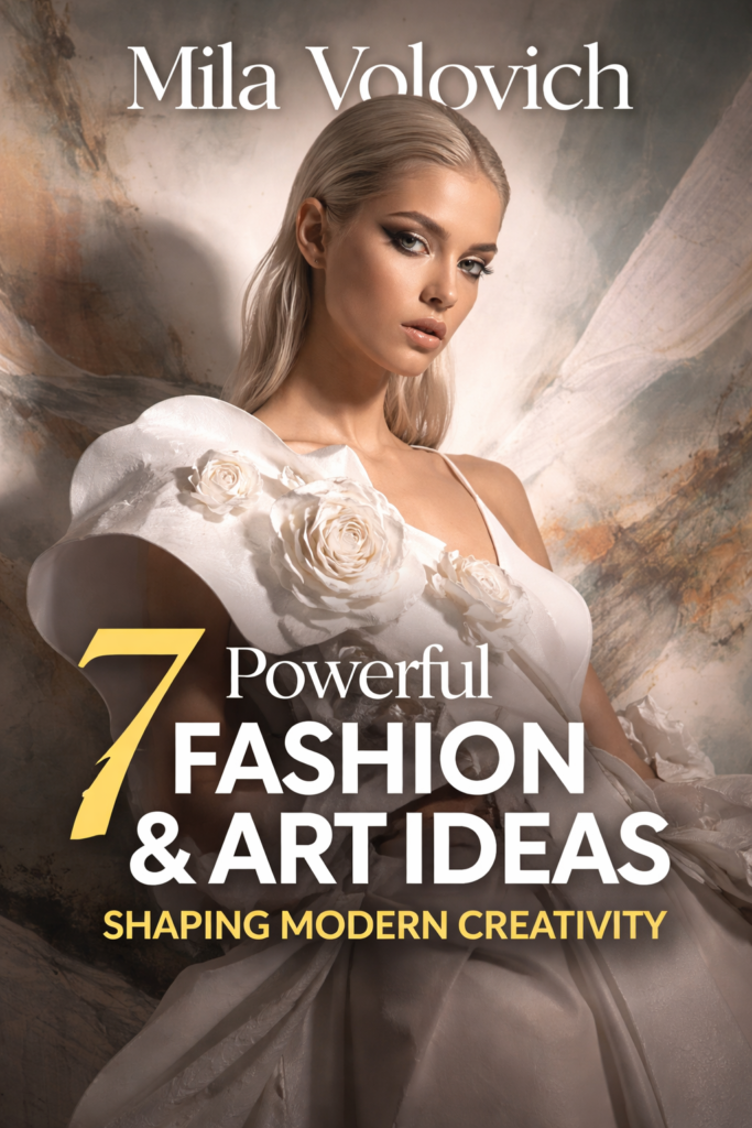 Mila Volovich 7 Powerful Fashion and Art Ideas